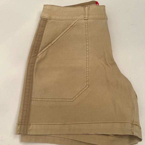 SPANX | Shorts | Spanx Tan Highwaisted Shorts | Poshmark